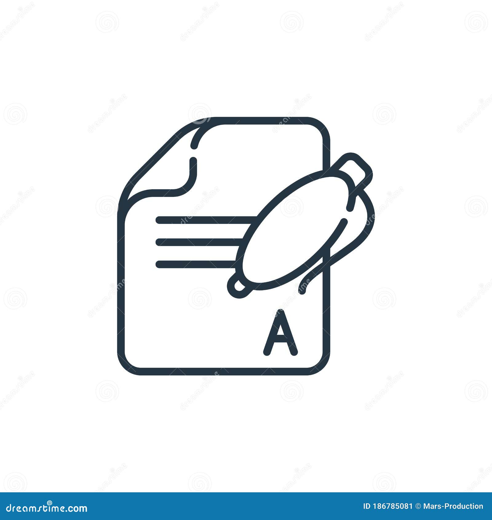Exam Vector Icon. Exam Editable Stroke. Exam Linear Symbol for Use on ...