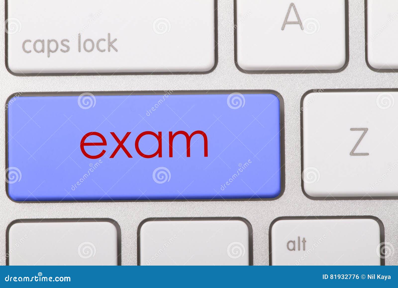 EXAM stock photo. Image of innovation, keywords, computer - 81932776