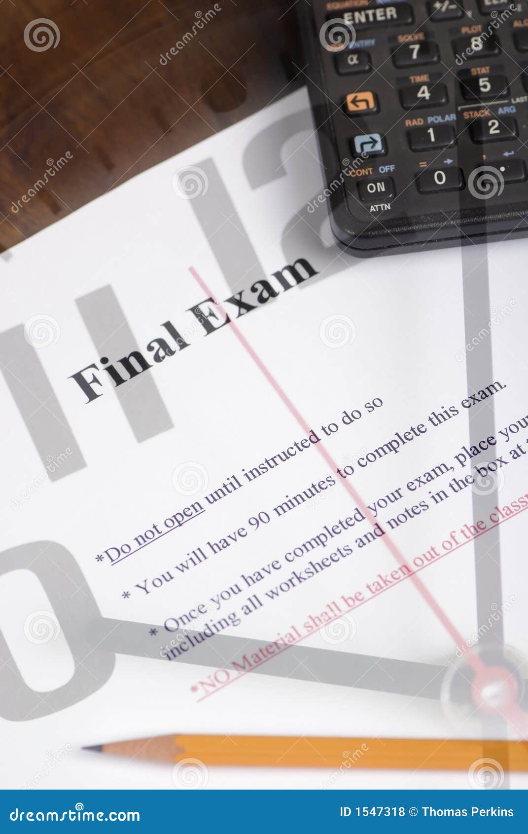 Examen final foto de archivo. Imagen de clase, completo - 1547318