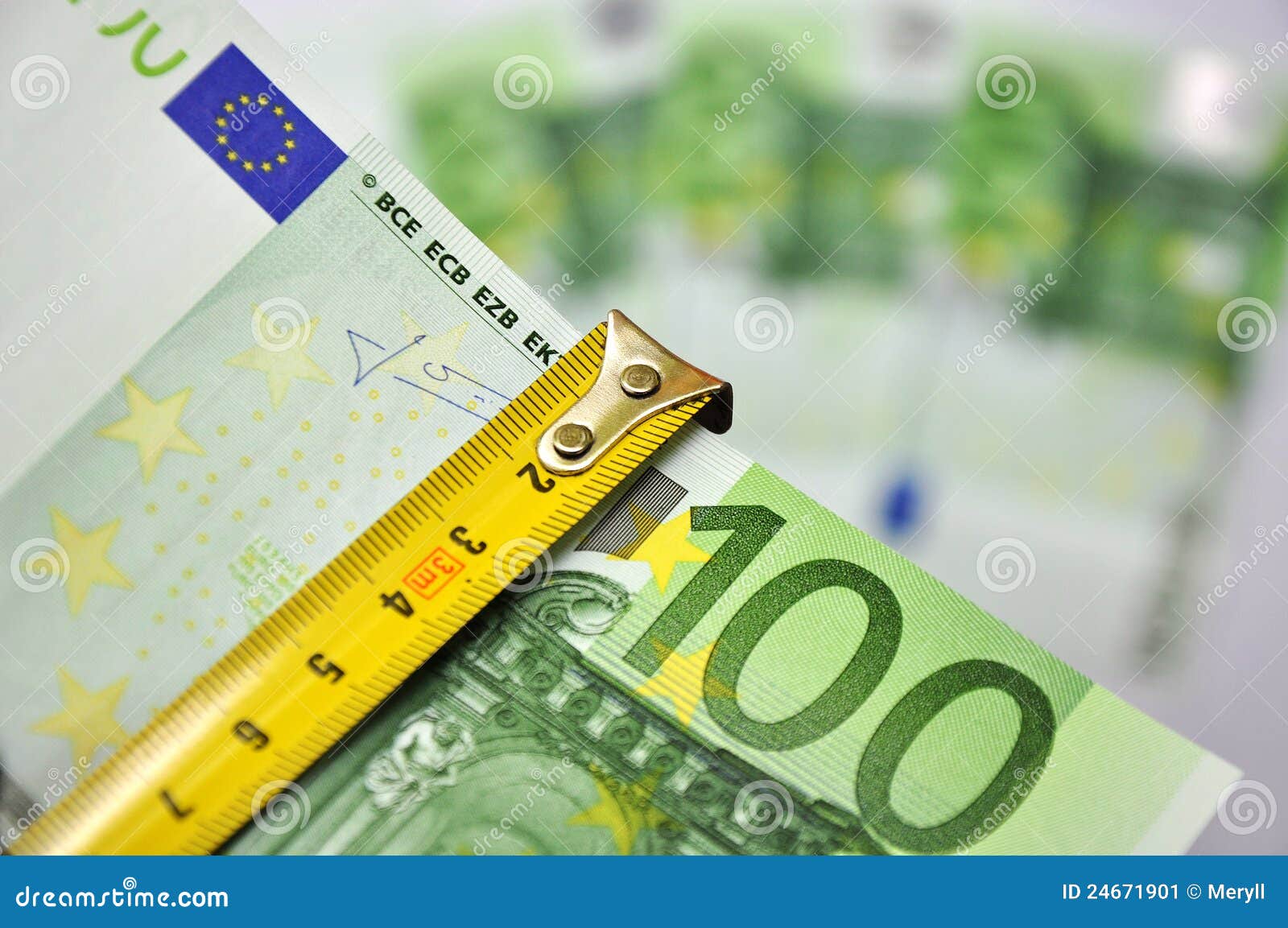 Examination money stock image. Image of home, measurement - 24671901