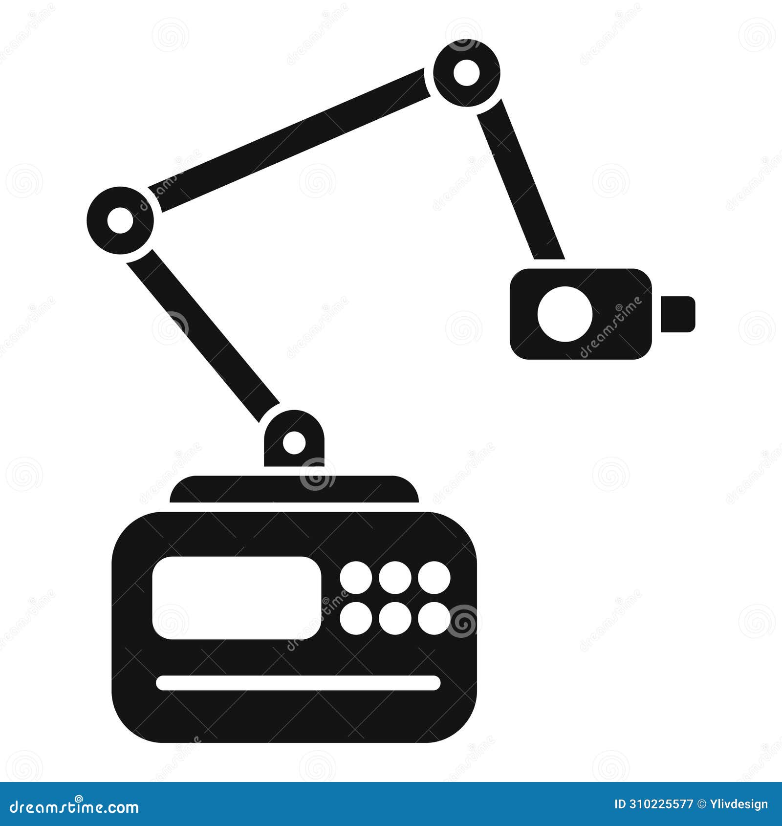 Examination Scan Icon Simple Vector. Checkup Body Xray Stock Vector ...