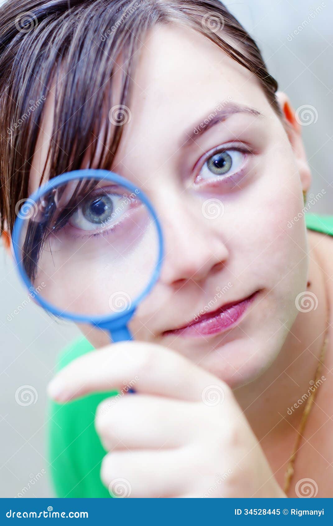Examine closely stock image. Image of suspicion, adult - 34528445
