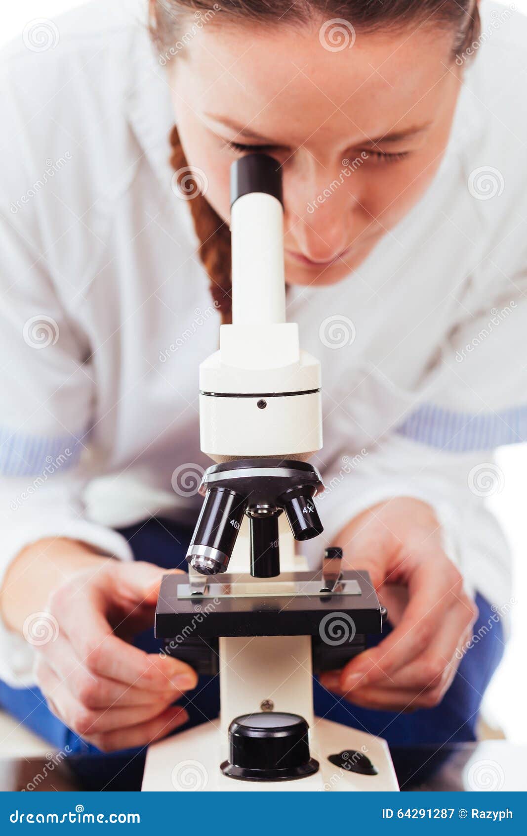 Examining probes stock image. Image of look, chemistry - 64291287