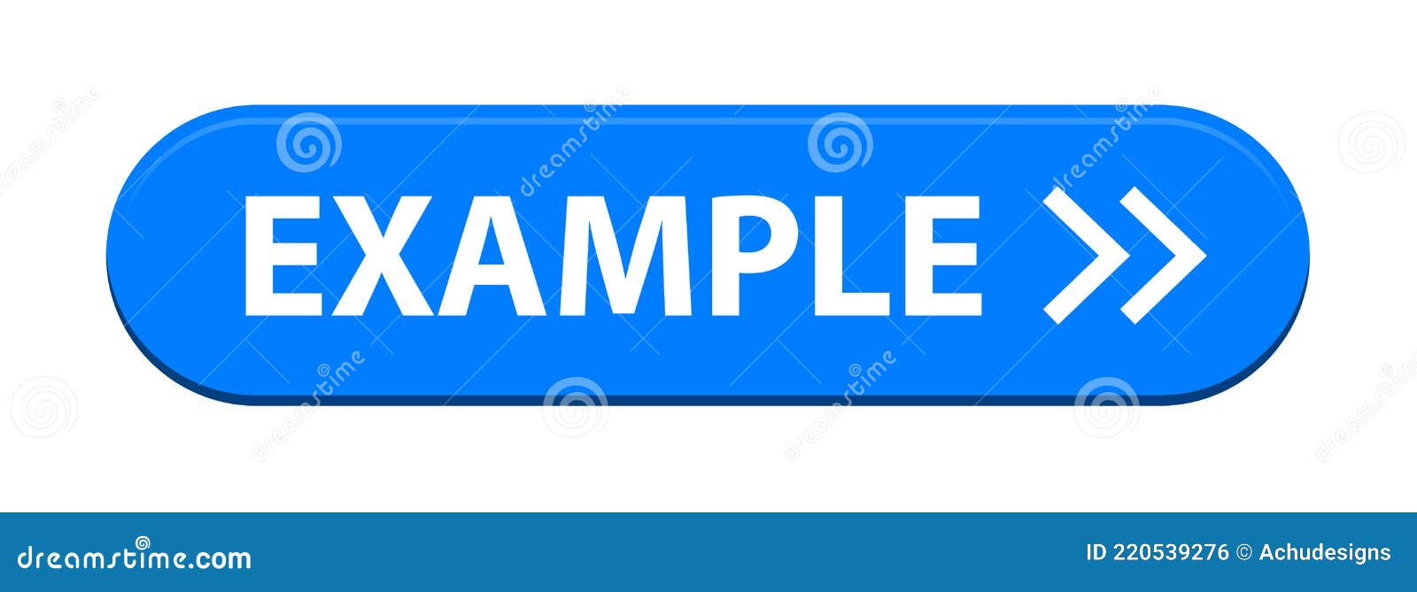 Example button stock vector. Illustration of isolated - 220539276