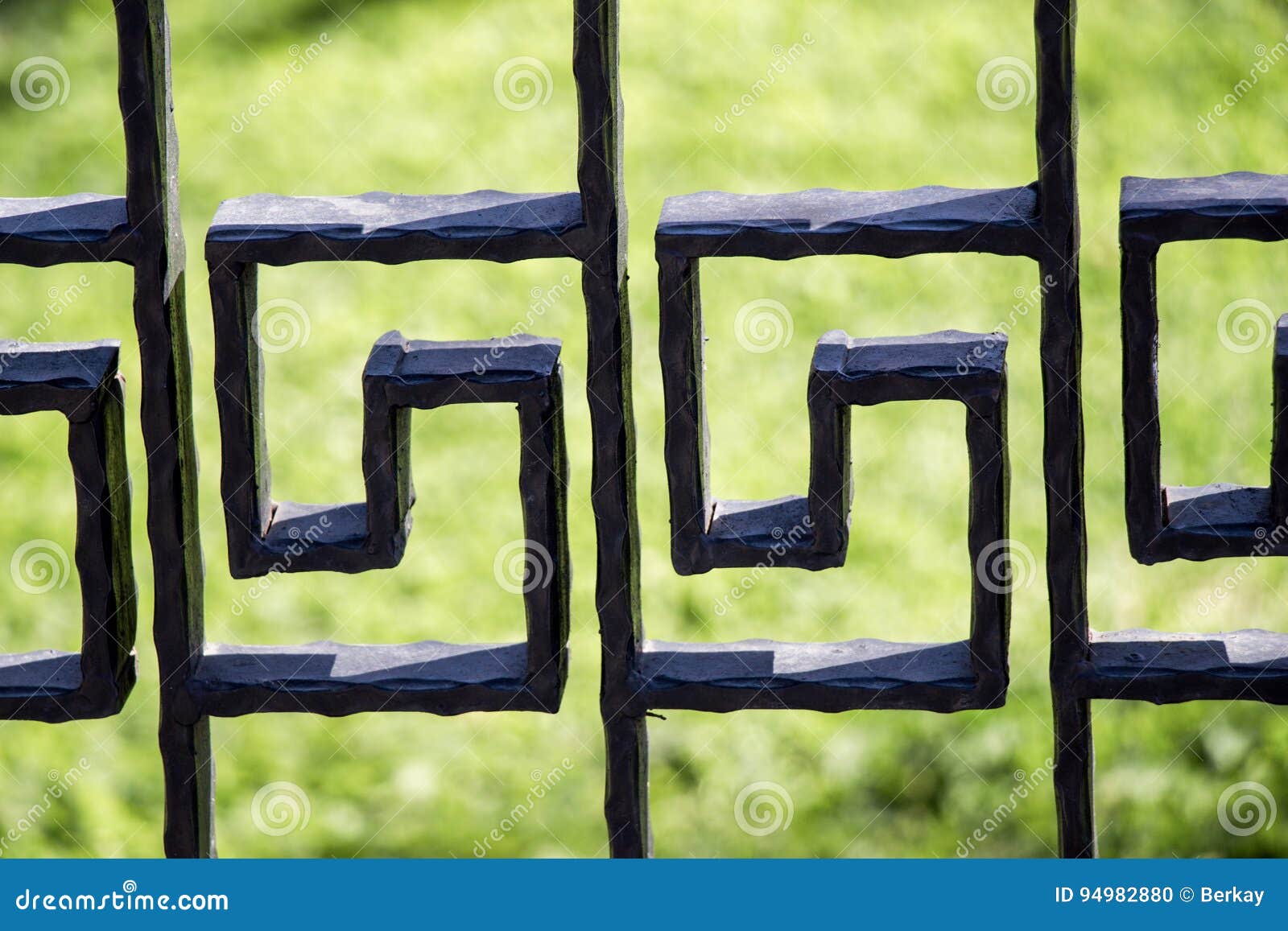 Example of Art Patterns on Metal Stock Photo - Image of design ...