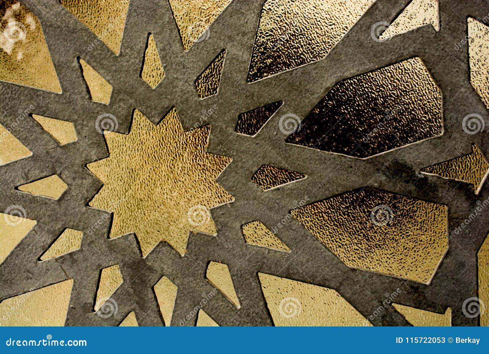 Example of Art Patterns on Metal Stock Image - Image of istanbul, style ...
