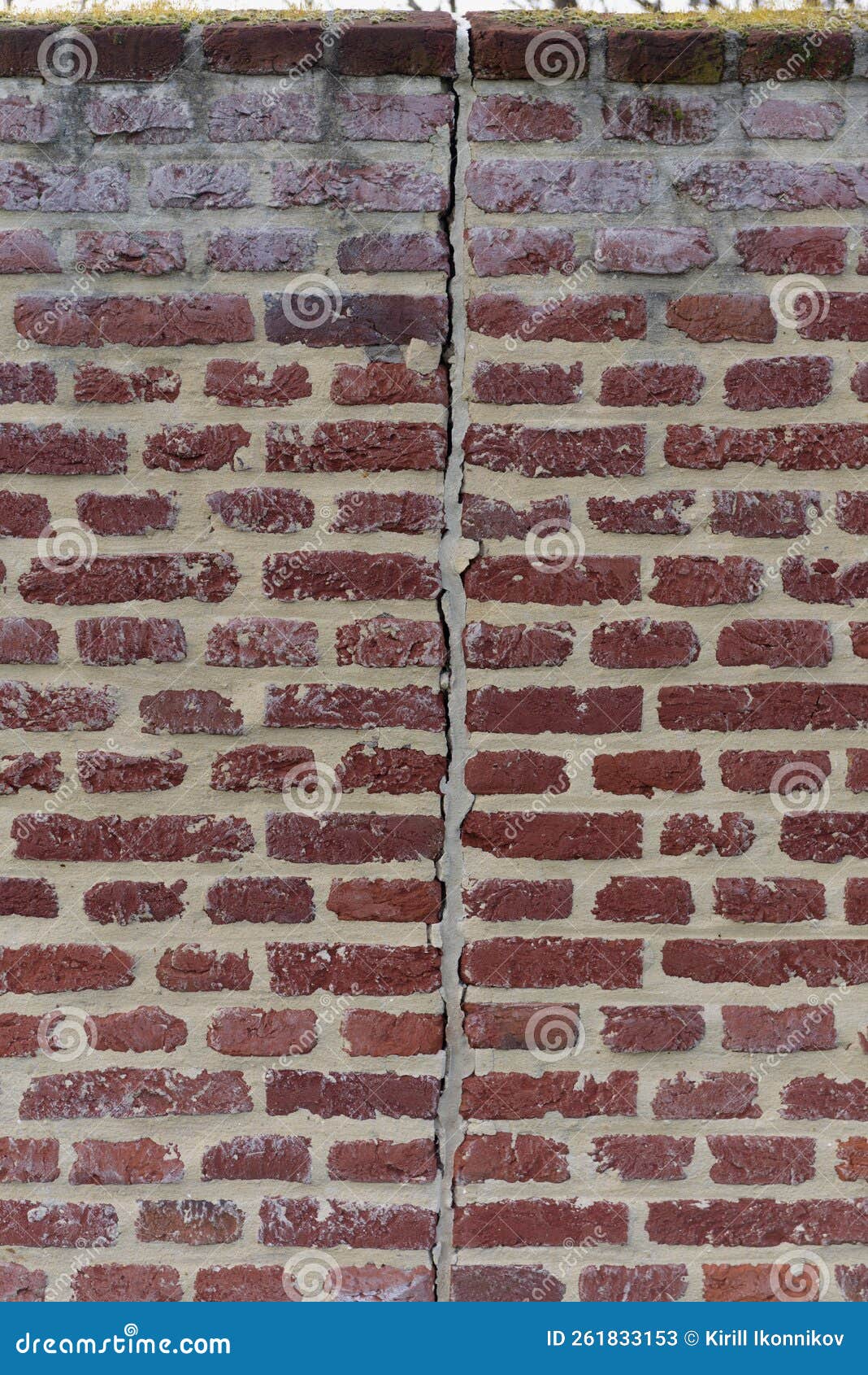 An Example of Brickwork and a Wall Joint Stock Image - Image of stone ...
