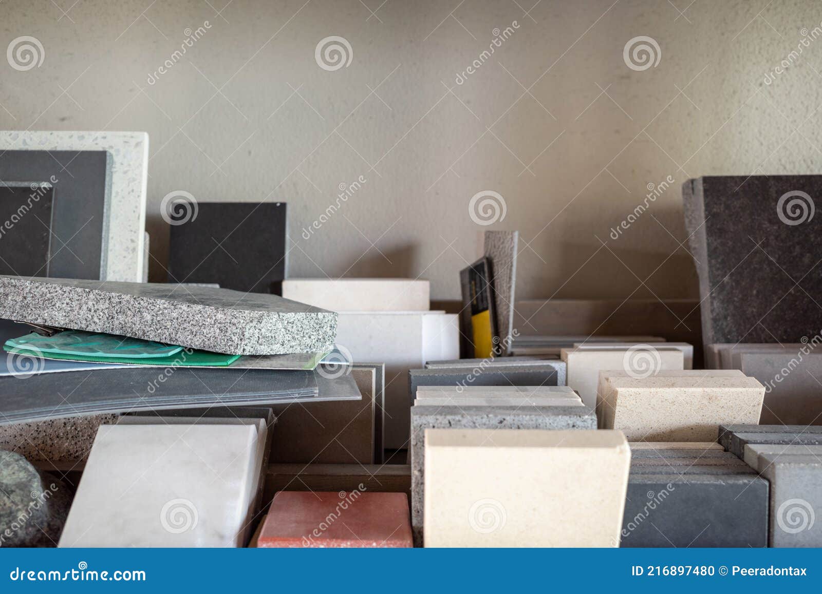 Example of Building Materials, Stone, Granite Marble Tile Samples ...