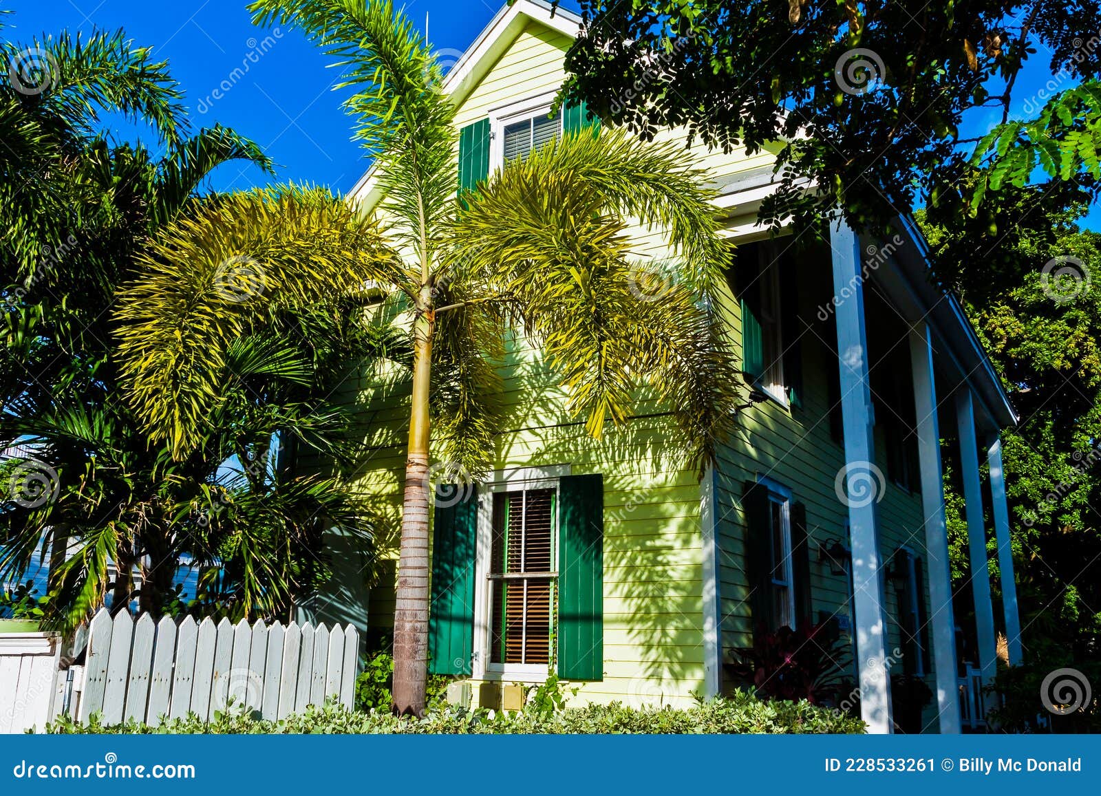 Example of Caribbean Architecture Stock Image - Image of outside, trees ...