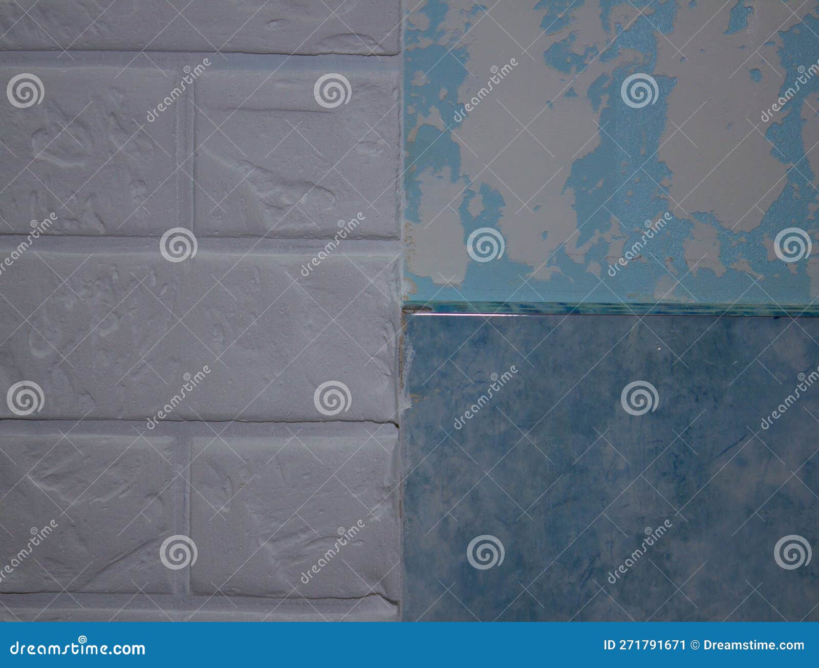 An Example of a Combination of Several Types of Decorative Putty on a ...