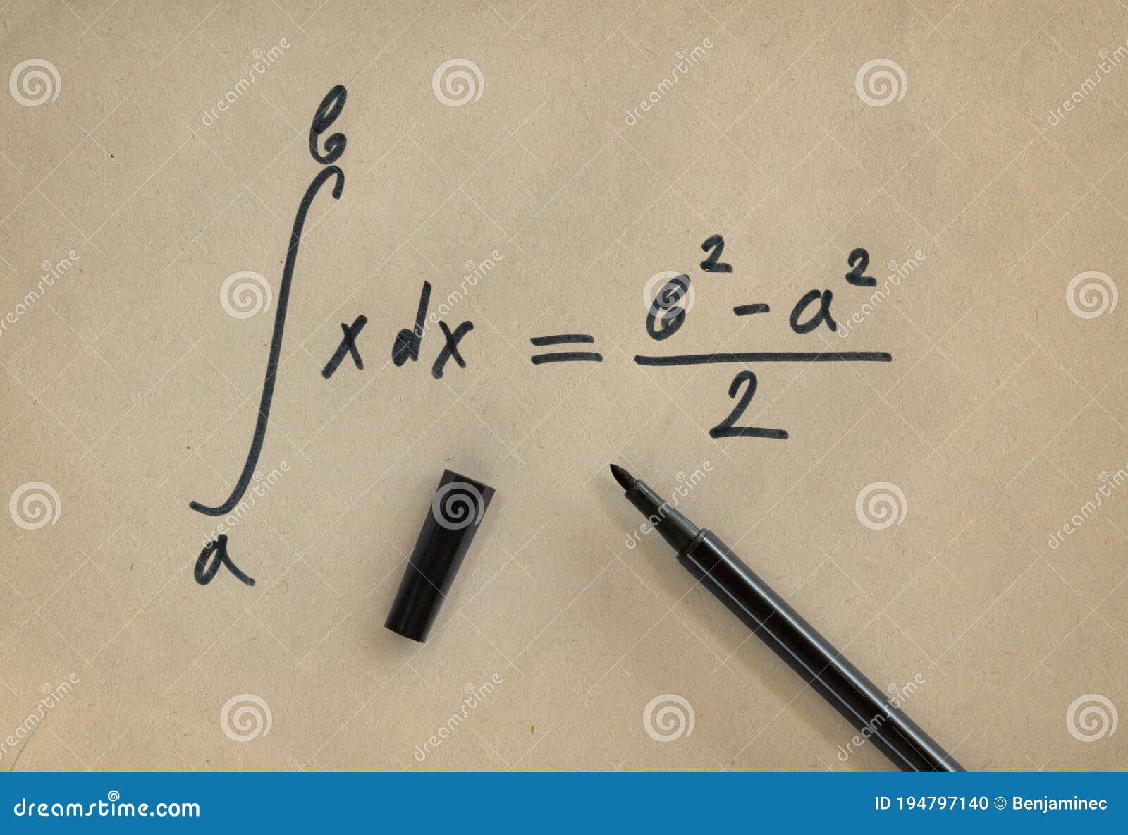 Integral Of A Function Stock Image | CartoonDealer.com #87499963