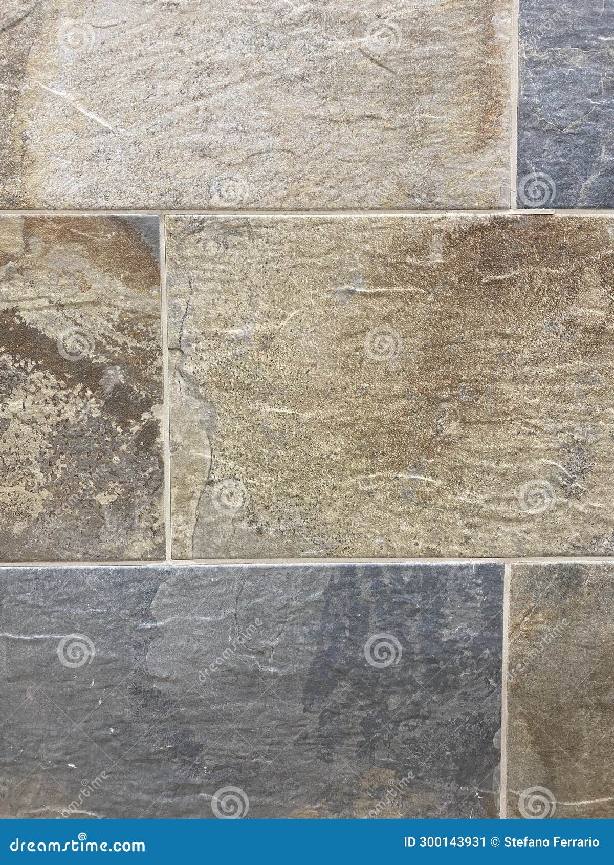 Example of Floor with Stone Tiles Stock Image - Image of tile ...