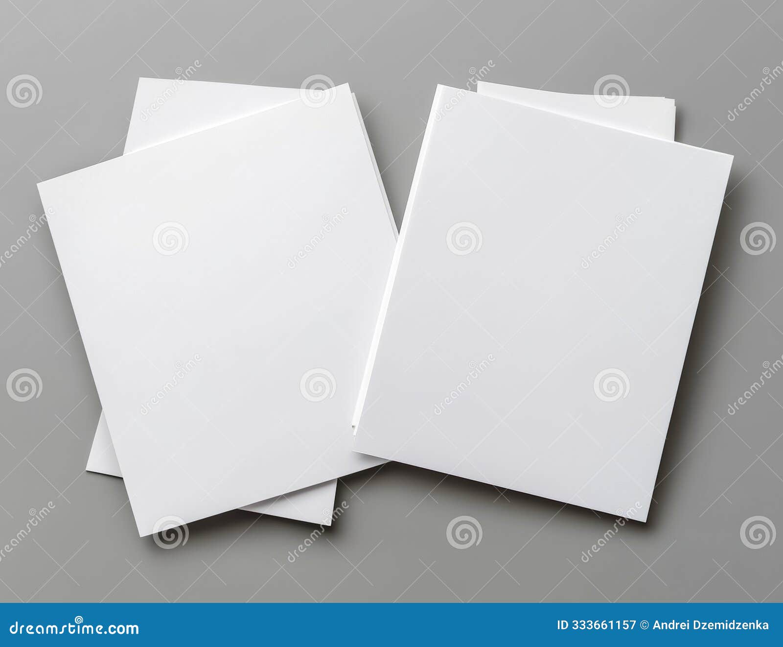 An Example of a Gate Fold Brochure Mockup or Presentation Design. this ...