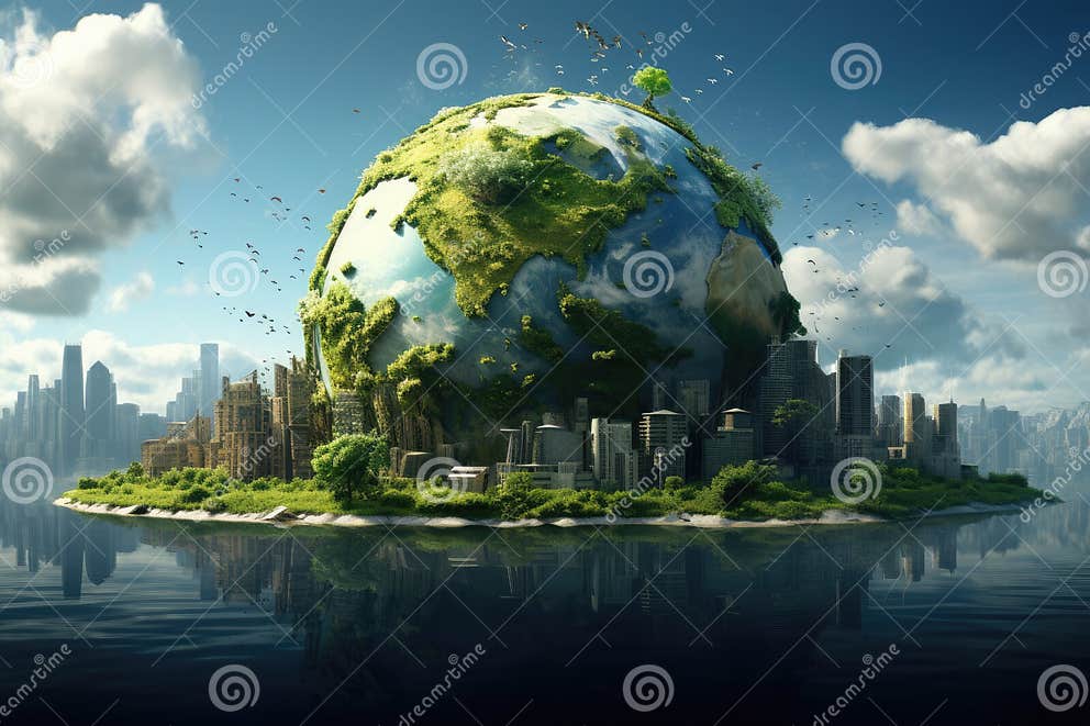 An Example of the Idea of Ecology and the Environment, the Relationship ...