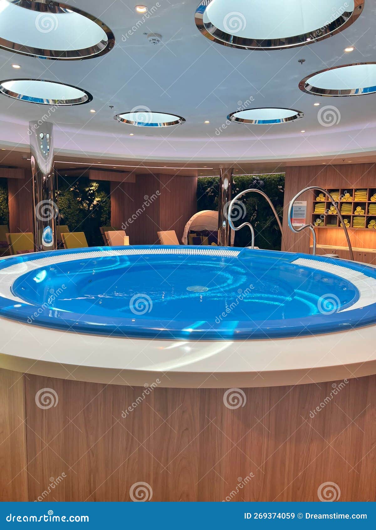 This is an Example of the Jacuzzi Pool on the Aida Cosma Ship Stock ...