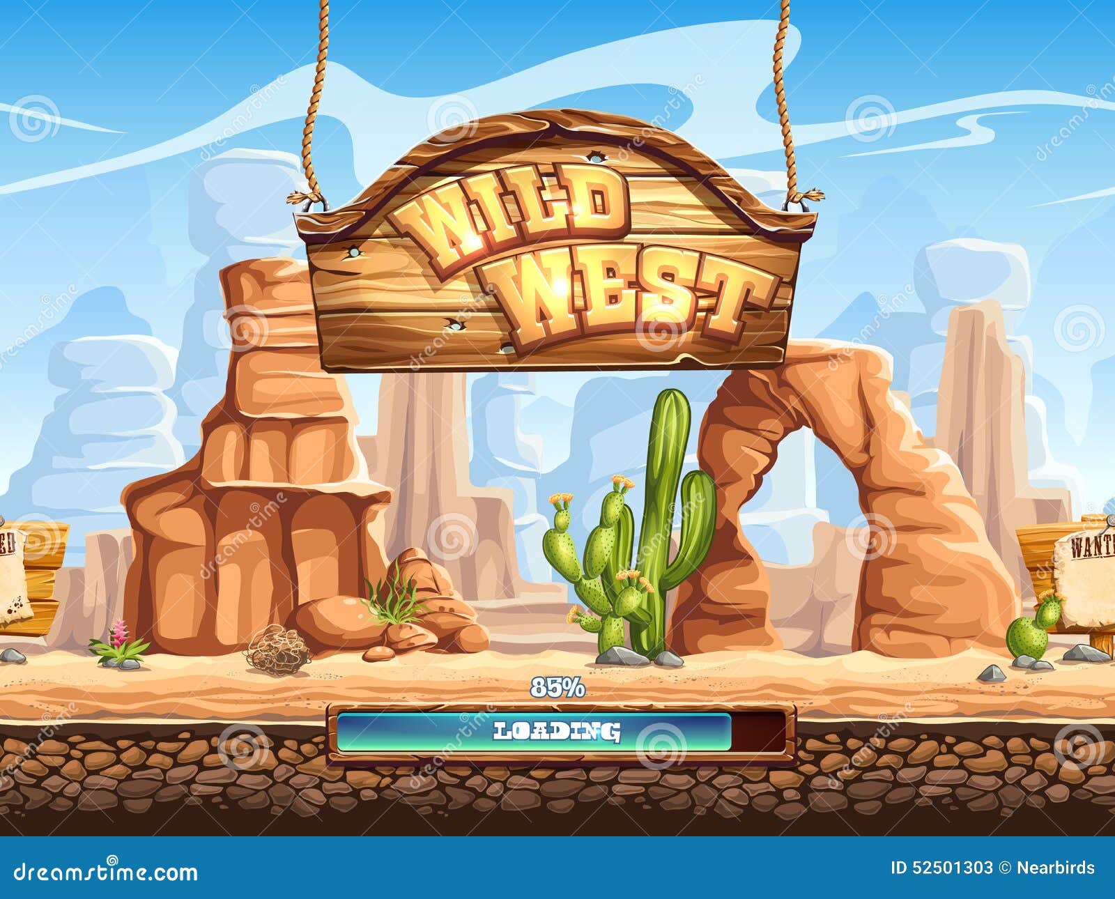 Game Start Screen Nest
