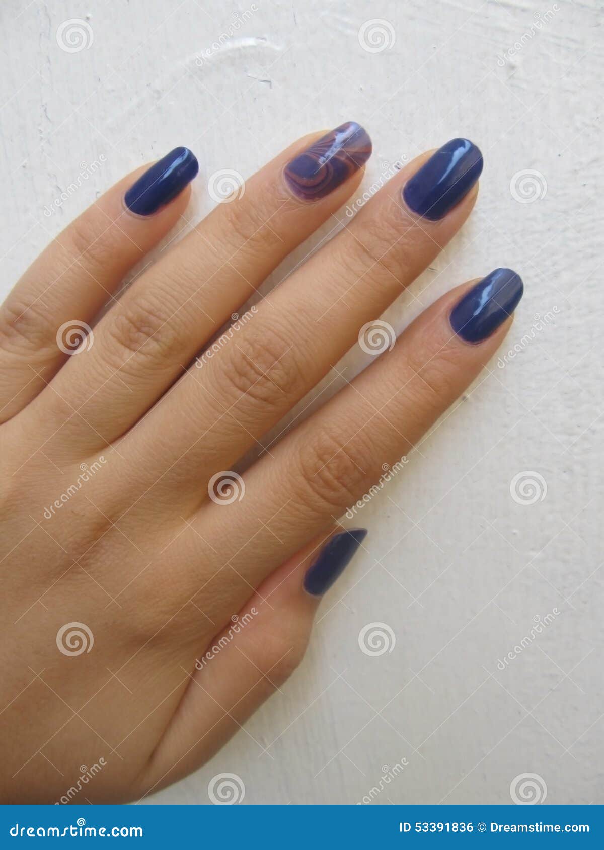 An Example of the daily Manicure Stock Photo - Image of cosmetics ...