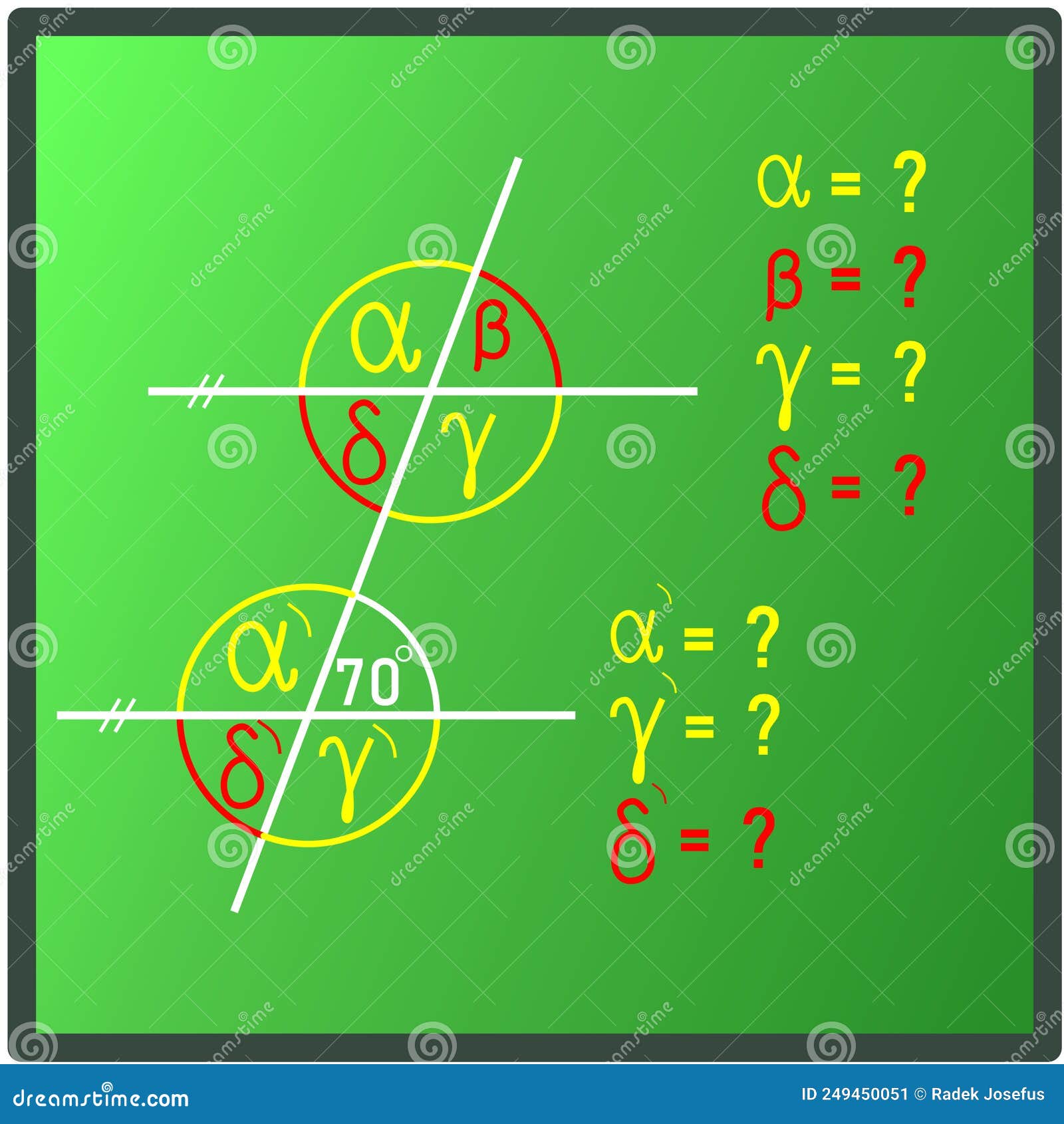 An Example from Mathematics on a Green Board - Supplementing the Sizes ...