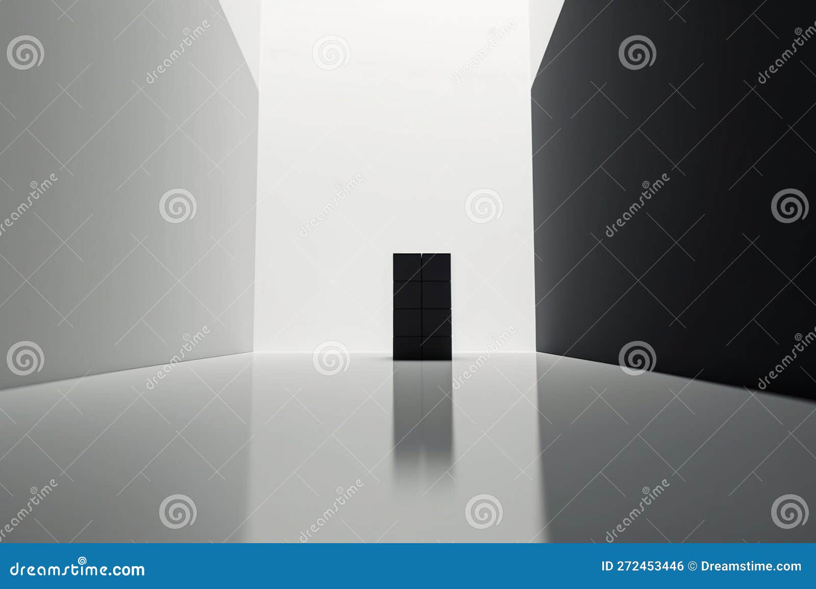 An Example of Minimalism, Modern Concept Art, Generated by AI Stock ...