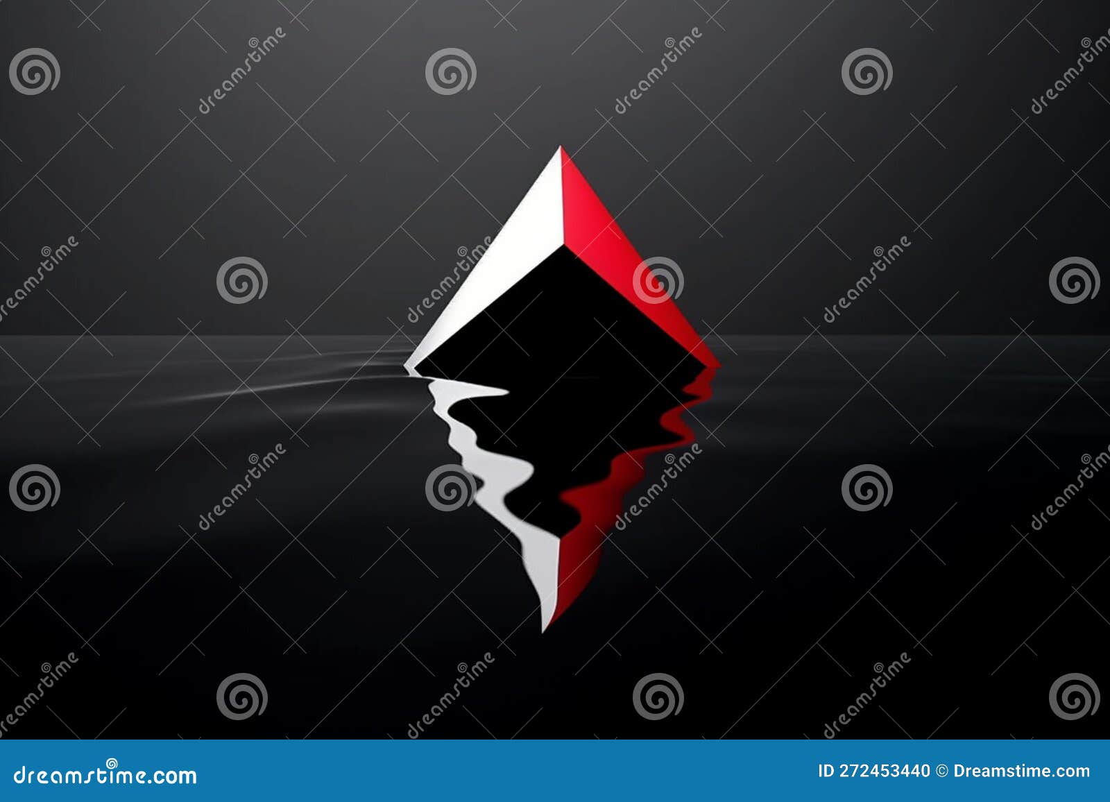 An Example of Minimalism, Modern Concept Art, Generated by AI Stock ...