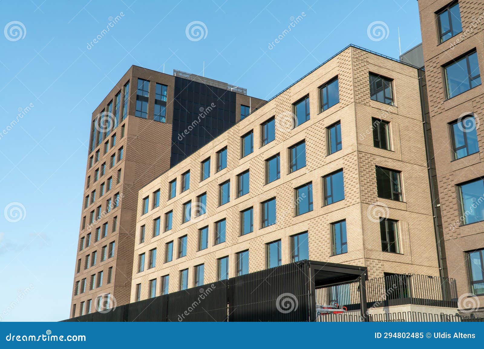 An Example of Minimalistic, Cubic-shaped Architecture Stock Image ...