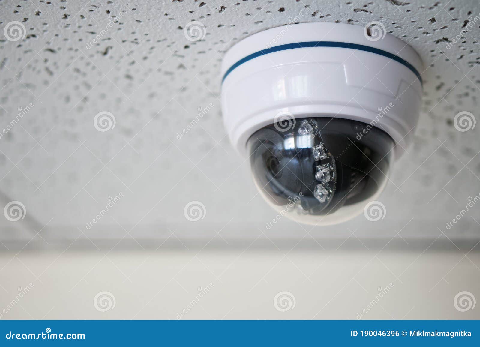 An Example of Mounting a Spherical Surveillance Video Camera in a ...