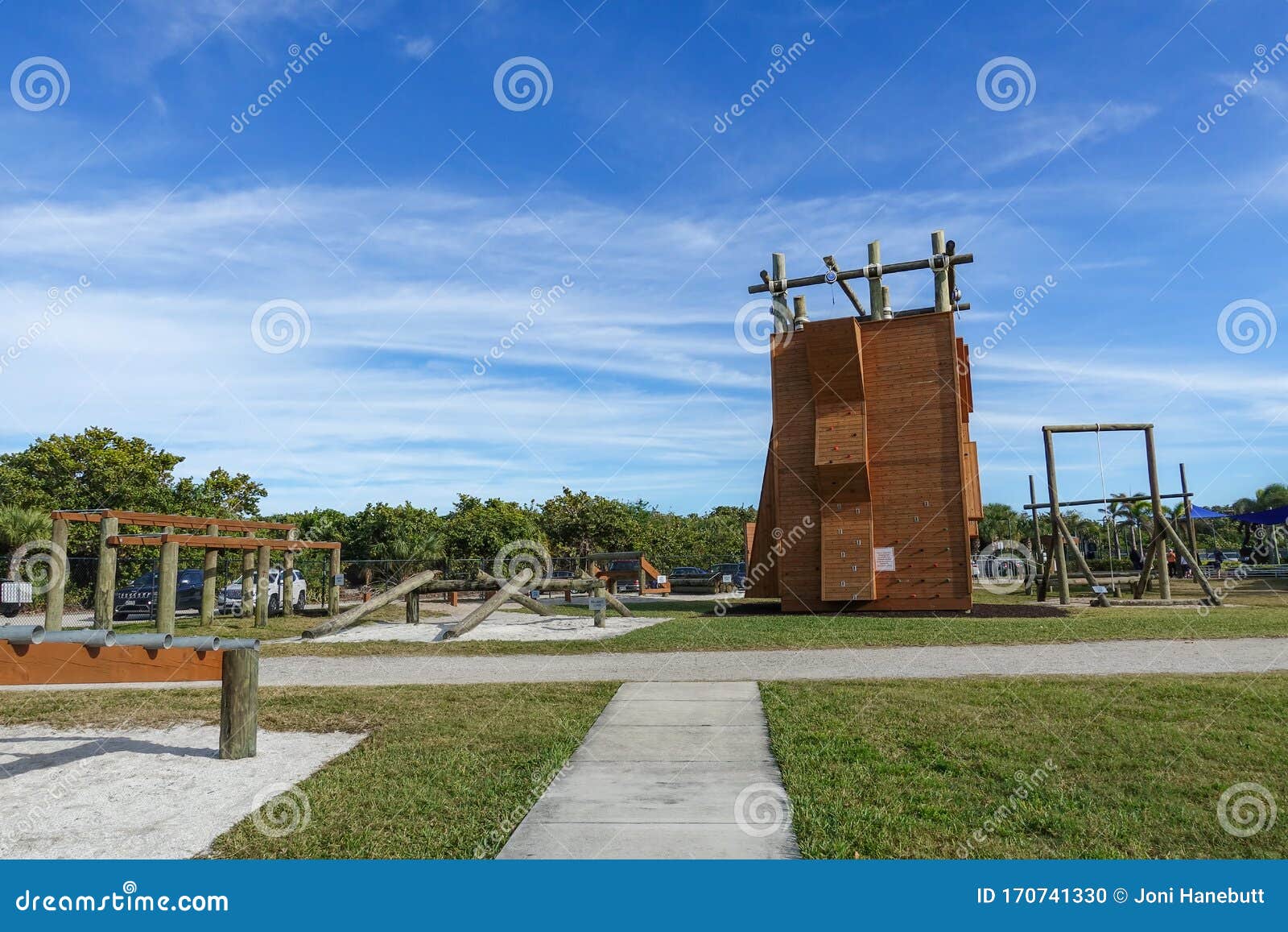An Example of the Obstacle Course and Physical Fitness Training that ...