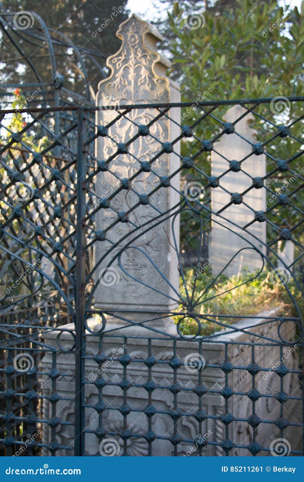 Example of Ottoman Art Patterns Applied on Metal Stock Image - Image of ...