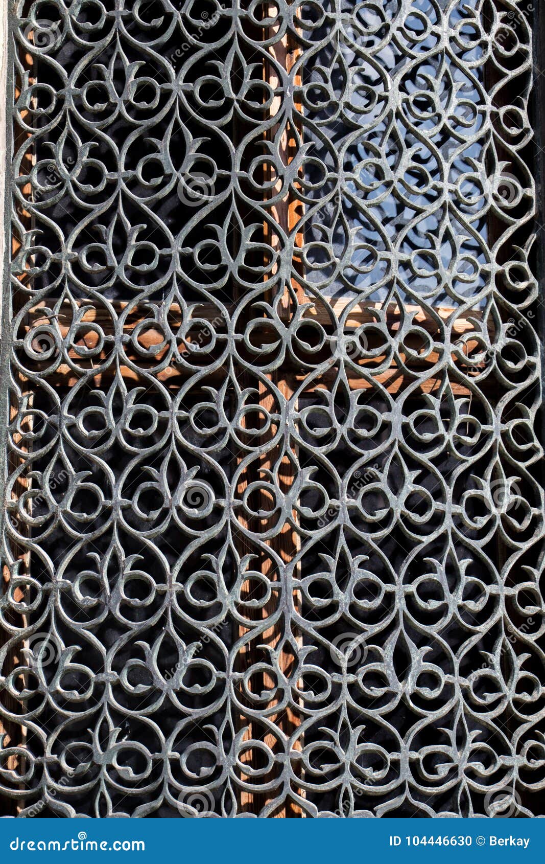 Example of Art Patterns on Metal Stock Photo - Image of architecture ...