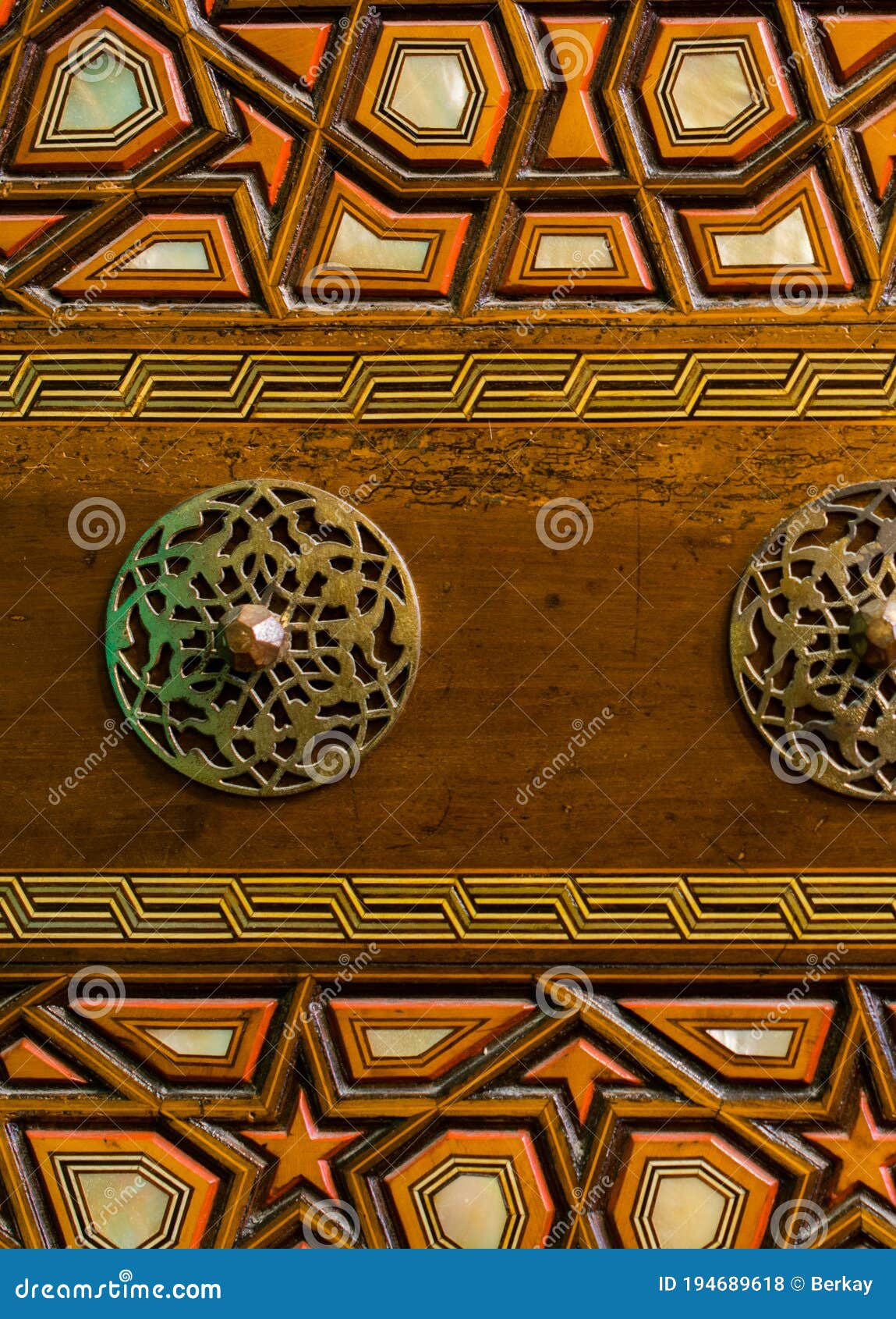 Example of Ottoman Art Patterns in View Stock Photo - Image of antique ...