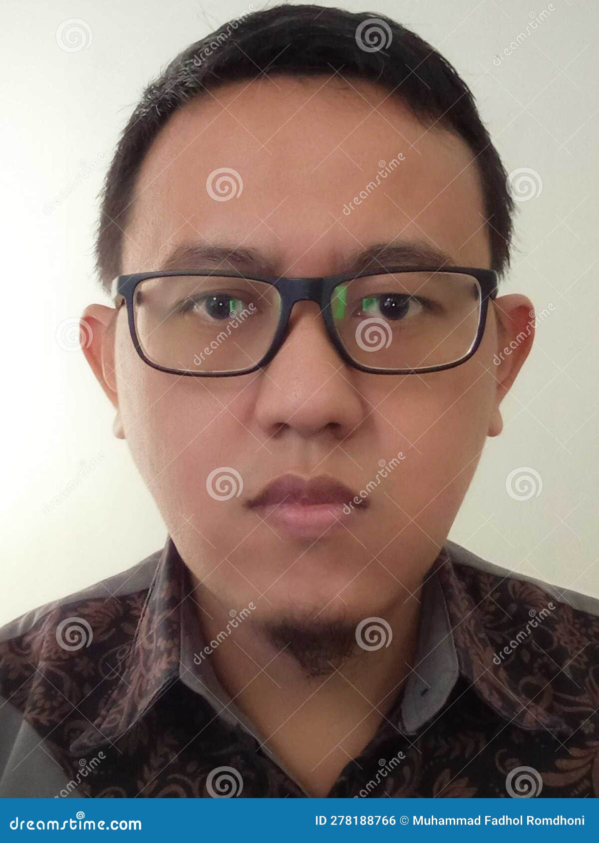 An Example of a Passport Photo with 80 Face Stock Photo - Image of ...