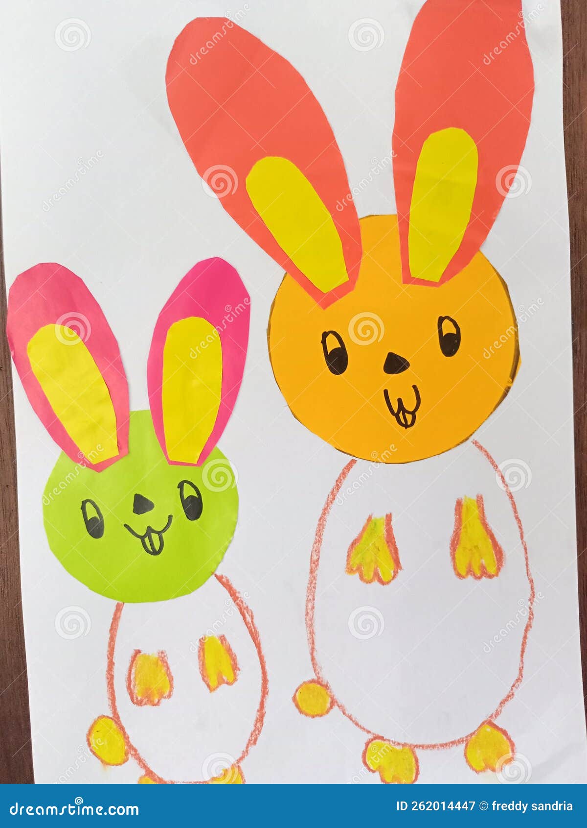 Example of a Rabbit To Stick Stock Image - Image of pattern, circle ...