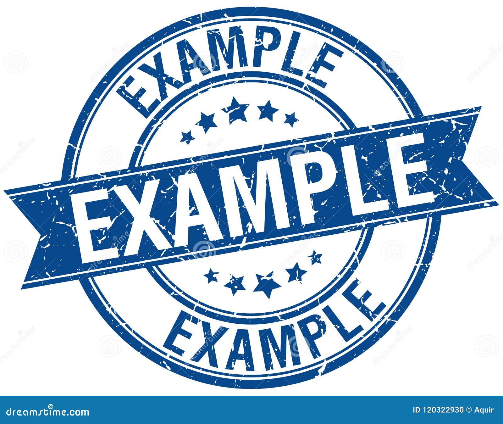 Example stamp stock vector. Illustration of white, sign - 120322930