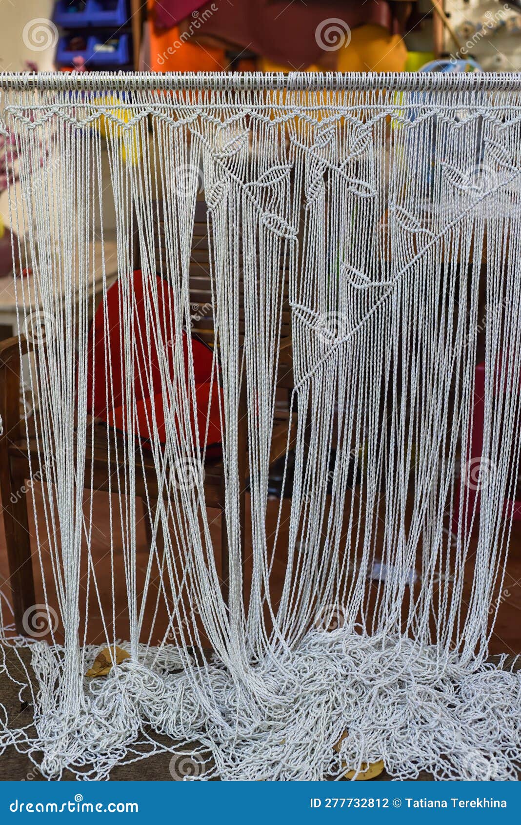 Tie Dye Technique Of Threads Royalty-Free Stock Photography ...