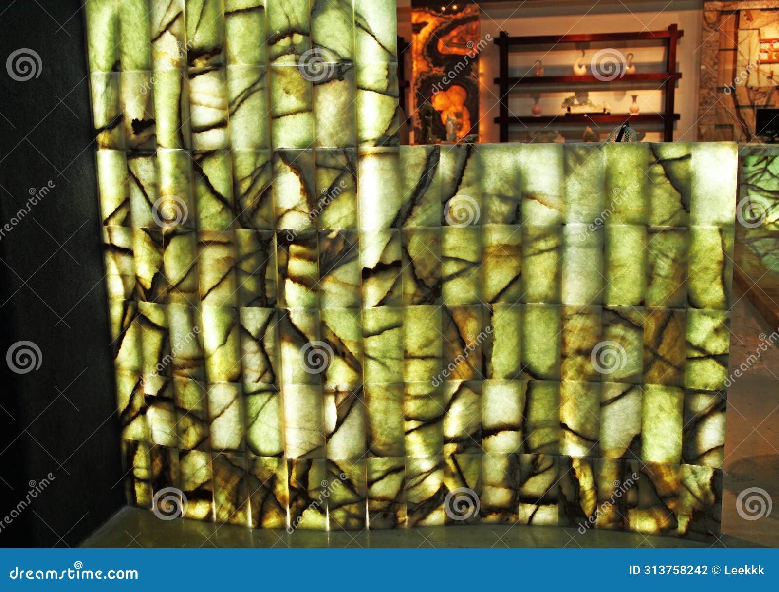 Background of Translucent Stone Technology in Stone Decoration ...