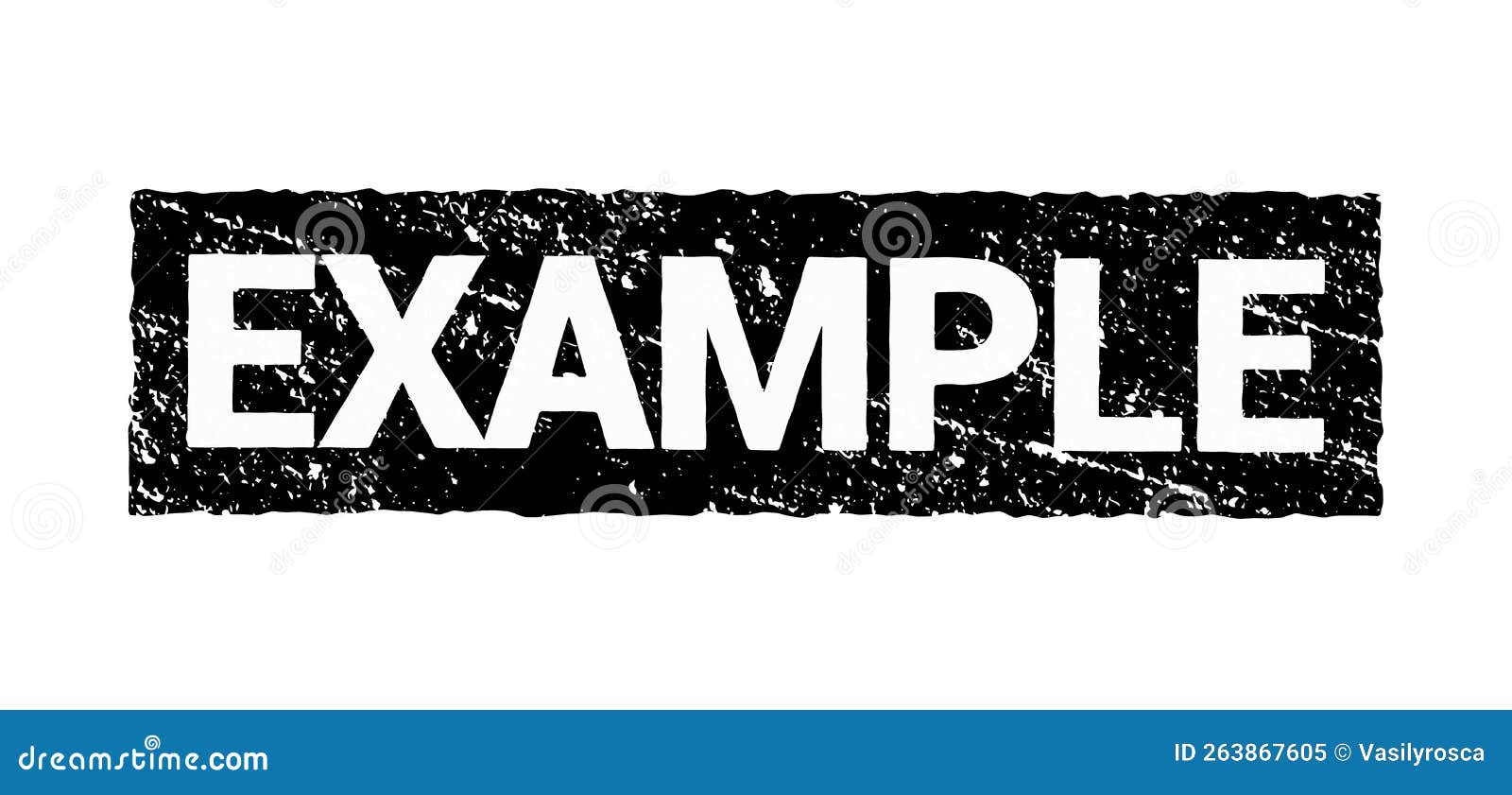 Example Vector Stamp Icon. Sample Watermark Rubber Stamp ...