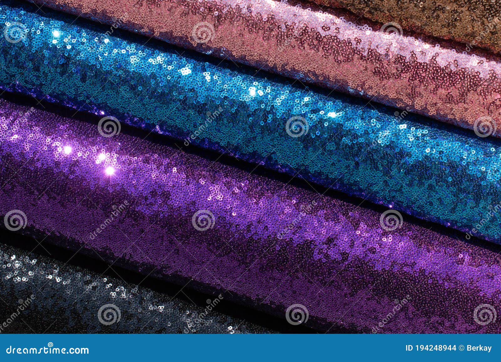 Examples of Bright Fabric of Various Color Stock Photo - Image of ...