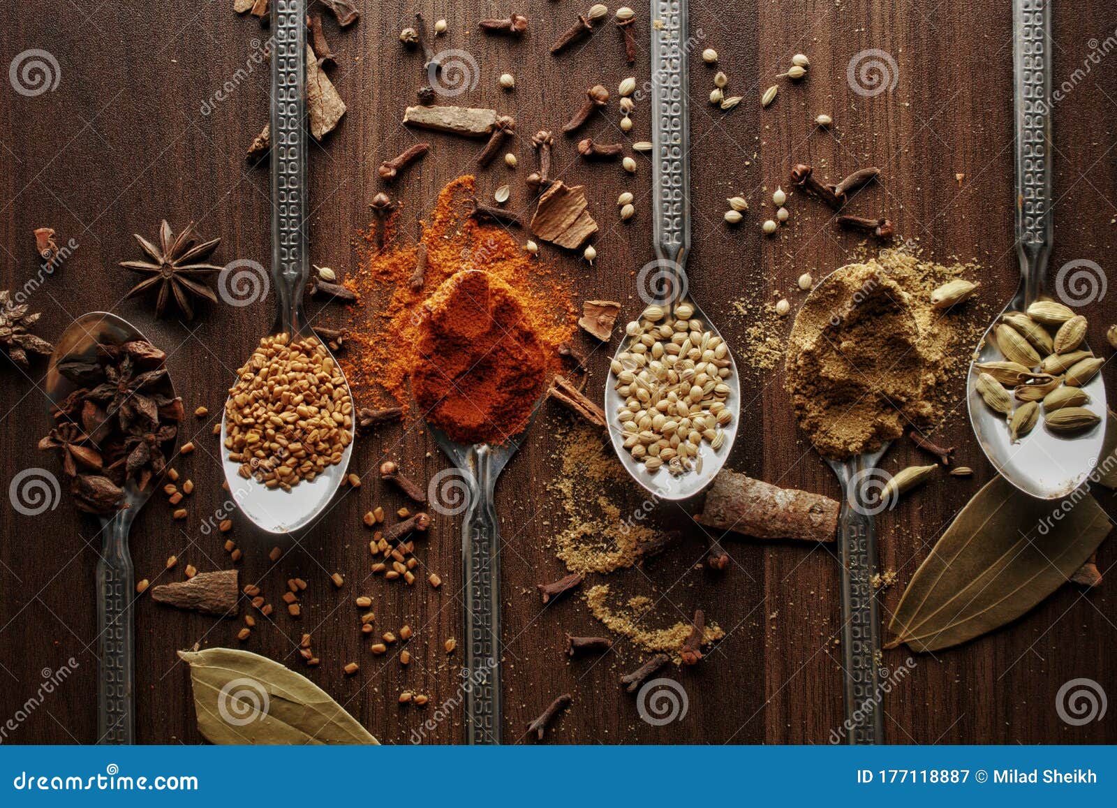 Examples of Delicious Foods Stock Image - Image of foods, wood: 177118887