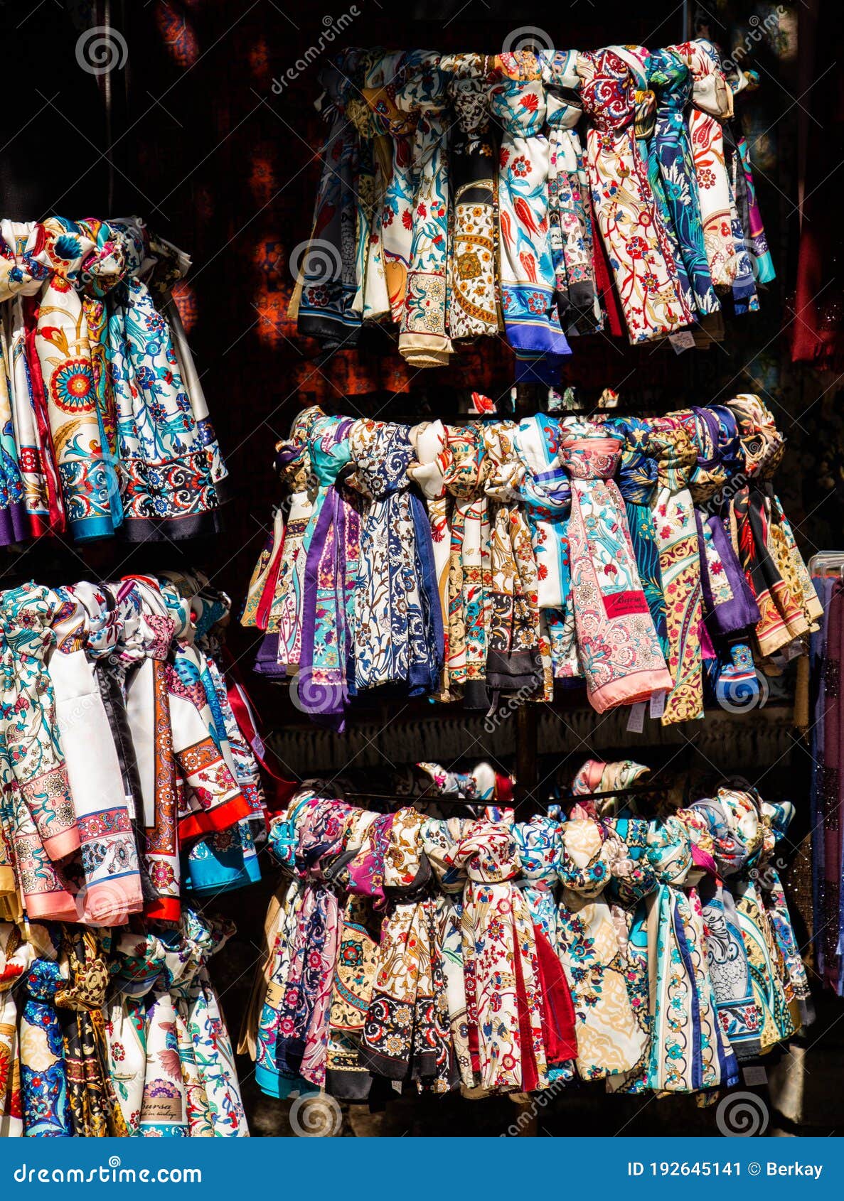 Examples of Fabric of Various Color and Type Stock Image - Image of ...