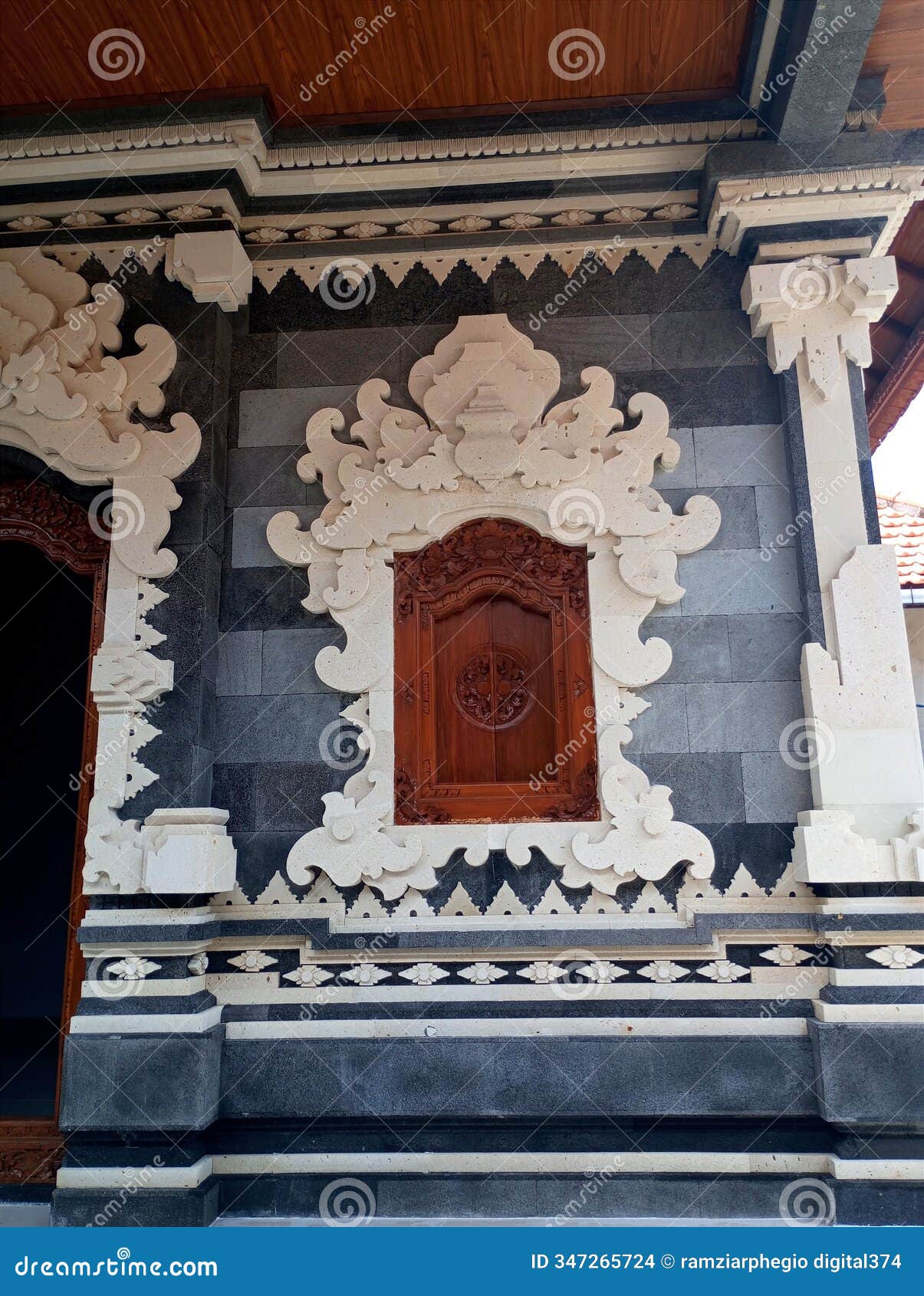 Examples of the Latest House Window Building Motifs Stock Photo - Image ...