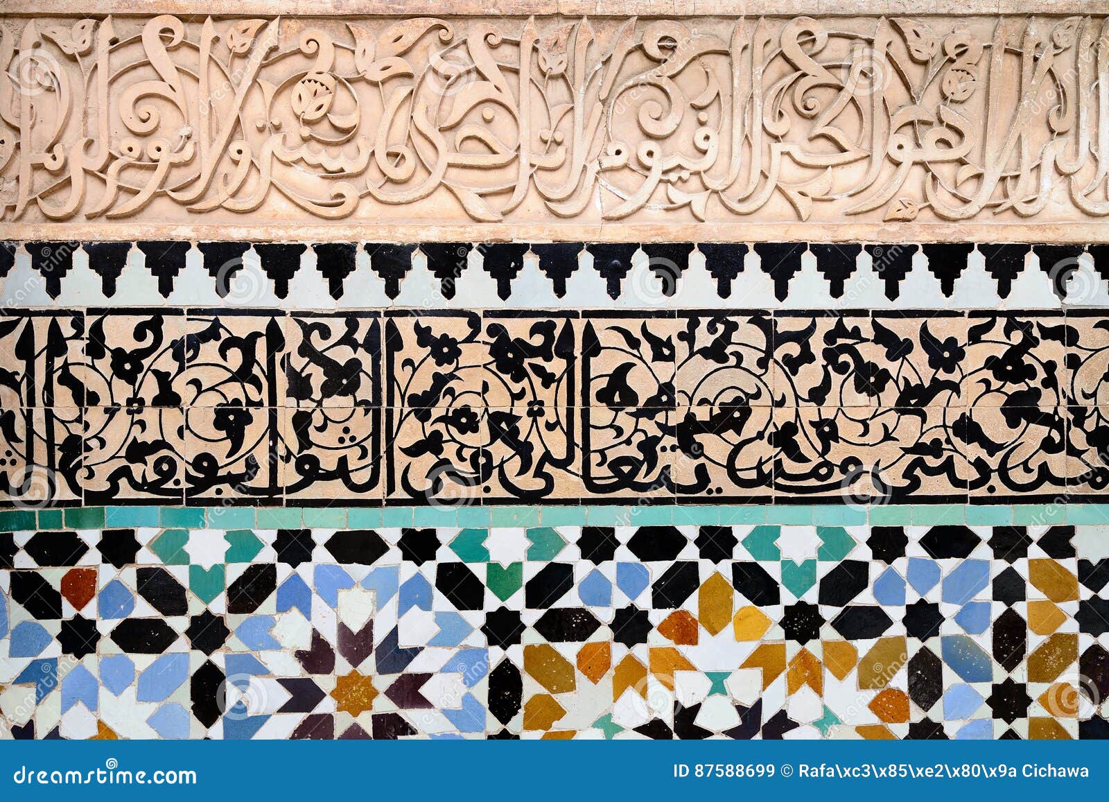 Examples of Moroccan Architecture Stock Image - Image of front ...