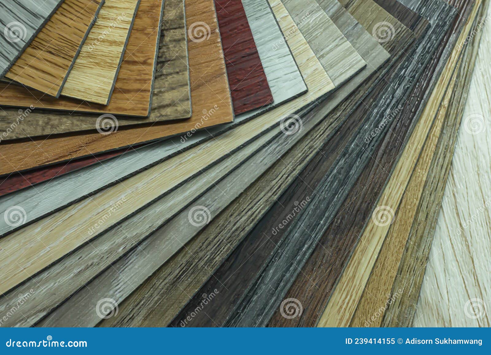 Examples of Ready-made Vinyl Flooring for Interior Work Stock Image ...
