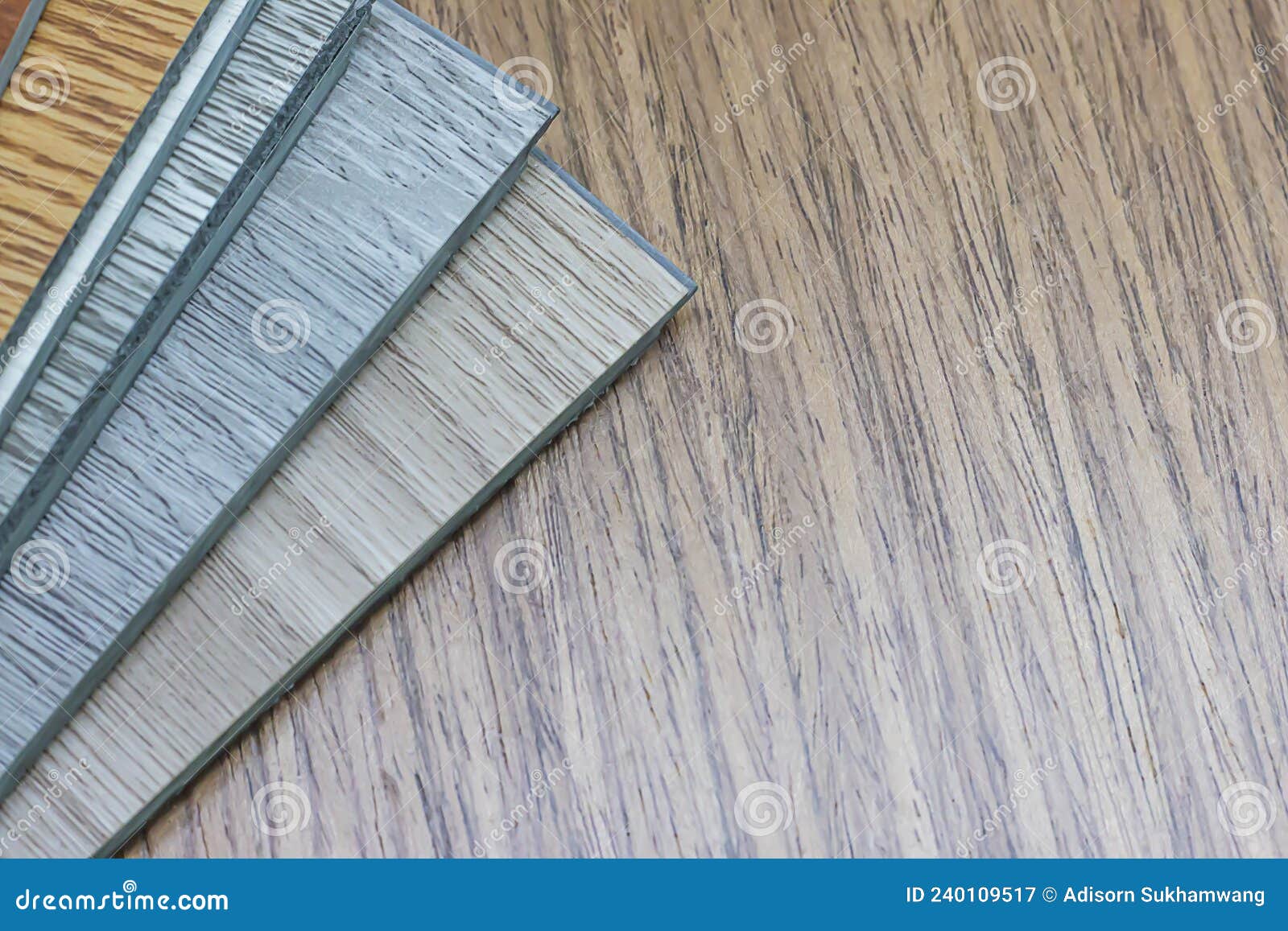 Examples of Ready-made Vinyl Flooring for Interior Work Stock Image ...