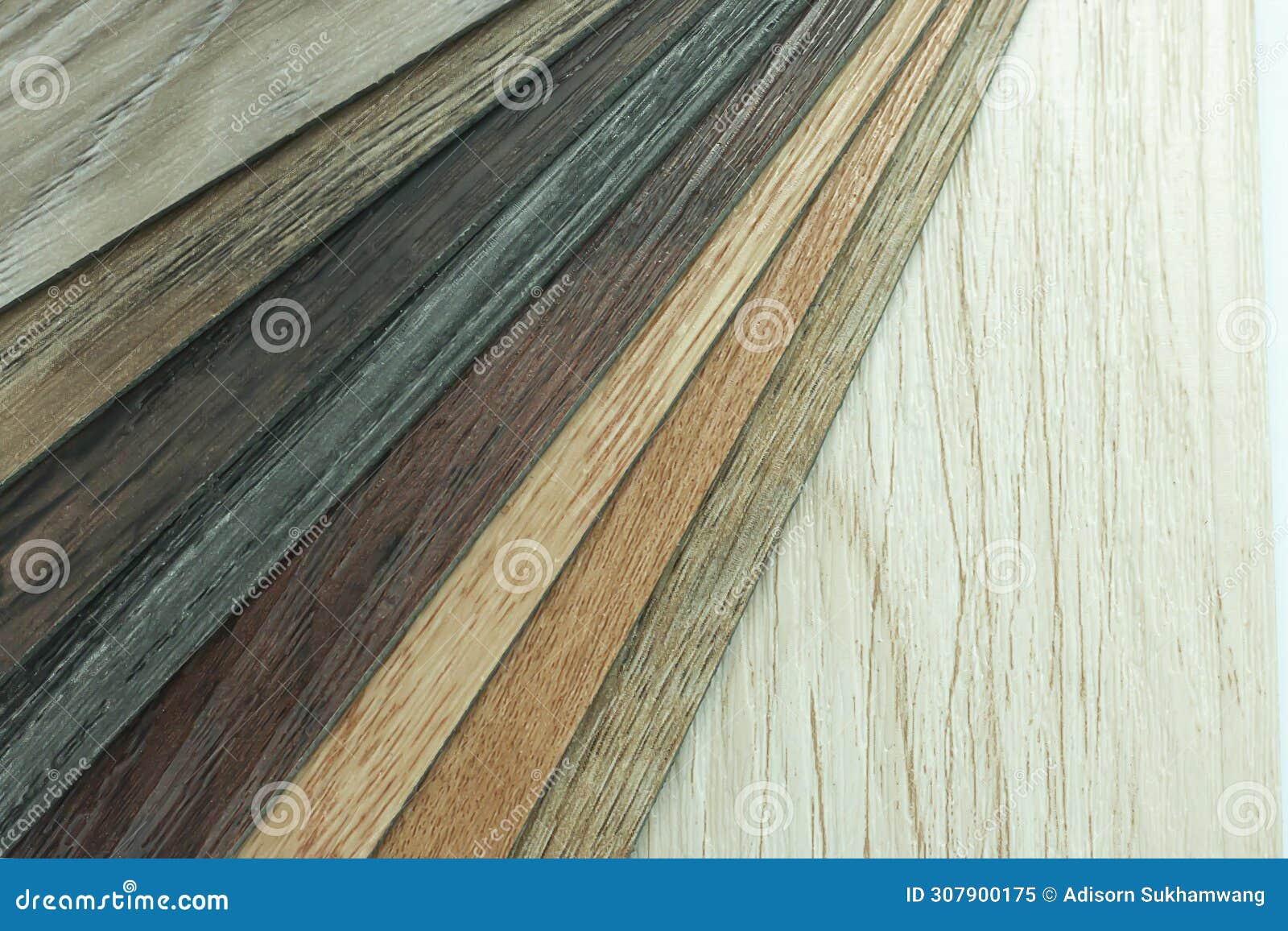 Examples of Ready-made Vinyl Flooring for Interior Work. Stock Image ...