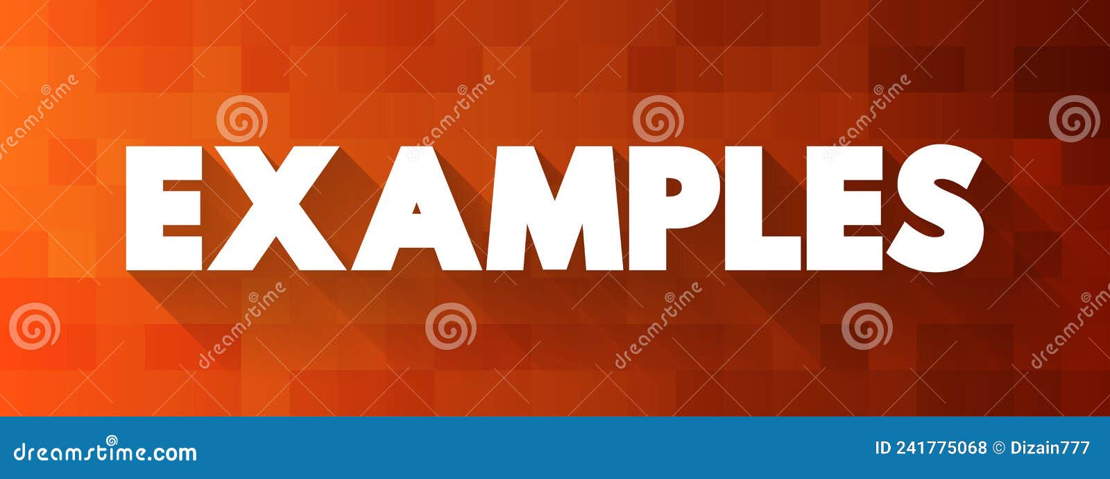 Examples Text Quote, Concept Background Stock Illustration ...