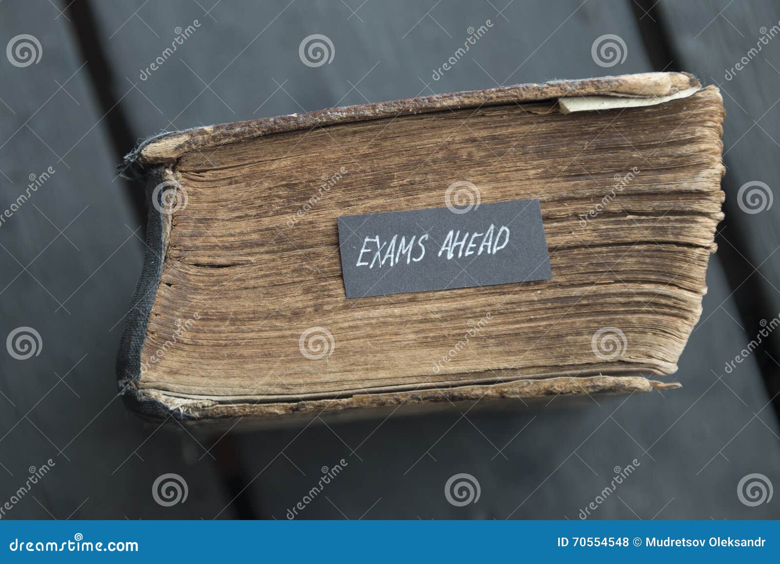 EXAMS AHEAD Idea. Concept Exam, Testing. Stock Photo - Image of student ...