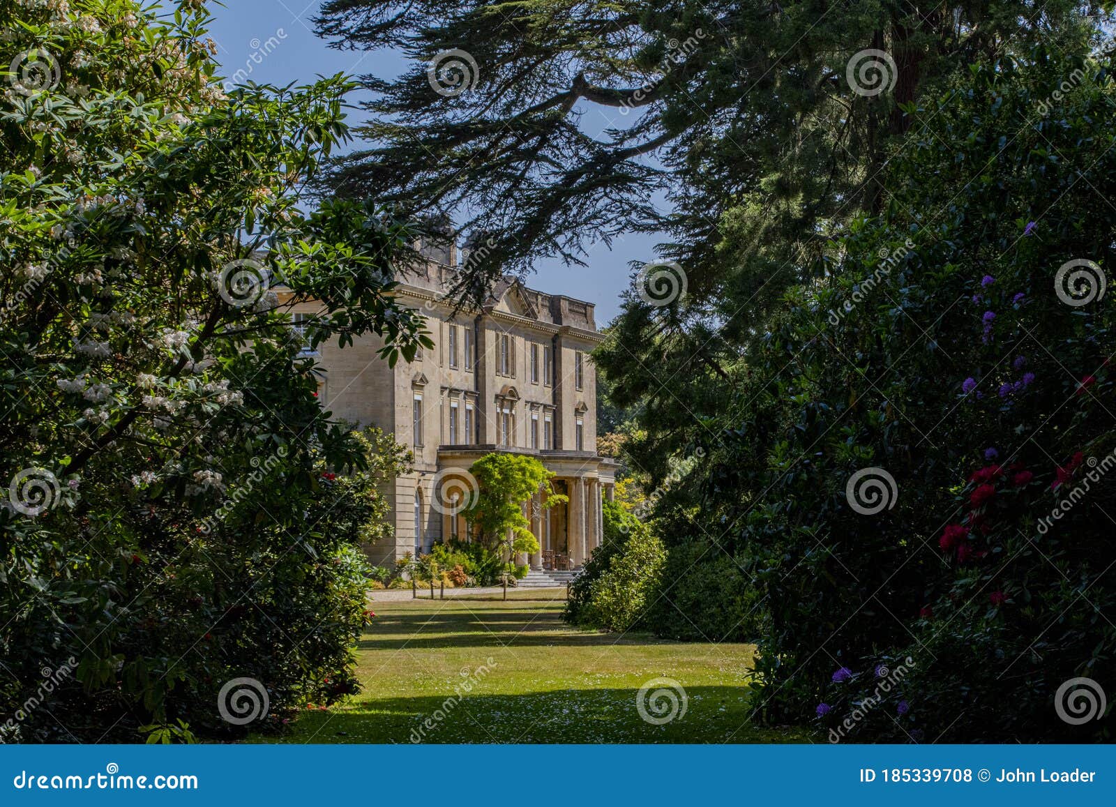 Exbury House and Gardens in Hampshire. Stock Photo - Image of england ...