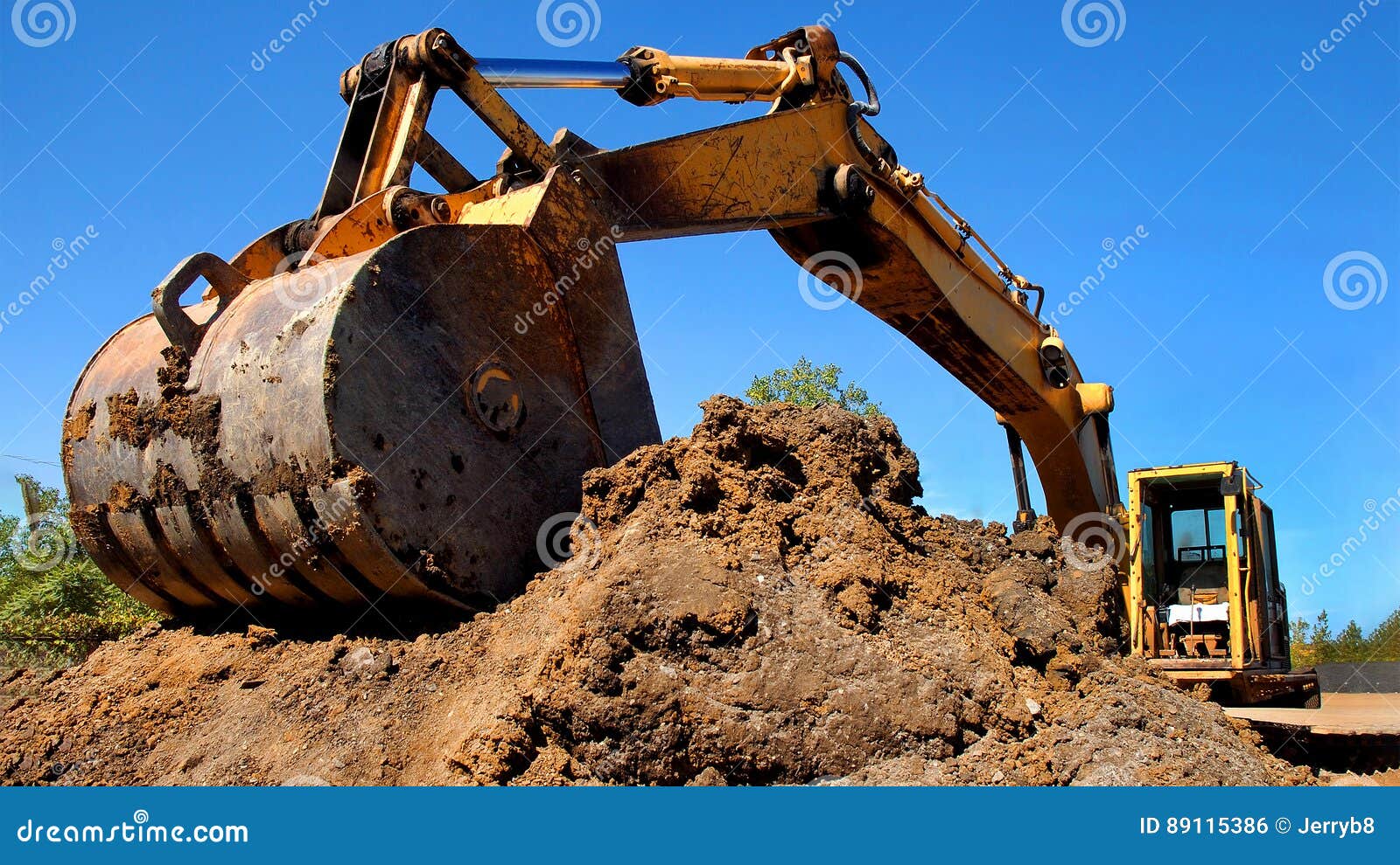 Excavation Construction Equipment Stock Photo - Image of equipment ...