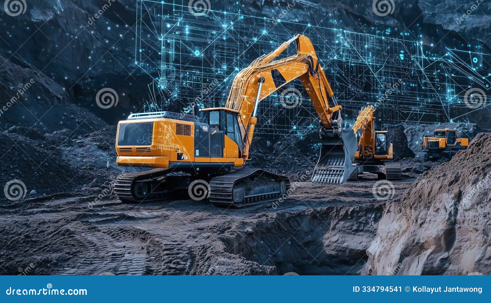 Excavation Project - Detailed Site Work and Equipment Stock ...