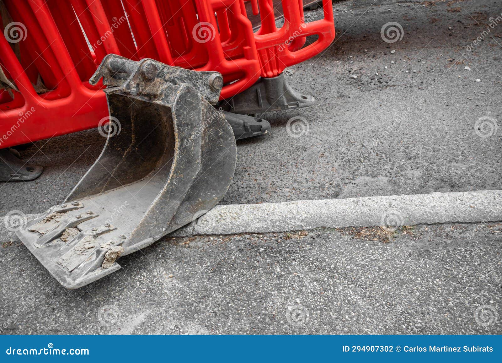 Excavation Shovel Tool for Construction Work As Digging Soil Stock ...